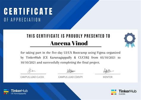 Aneena Vinod On Linkedin Uiuxdesign Figma Tinkerhub