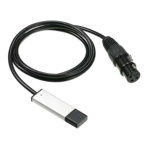 Usb To Dmx Dmx512 Interface Adapter Cable Stage Light Controller Cable