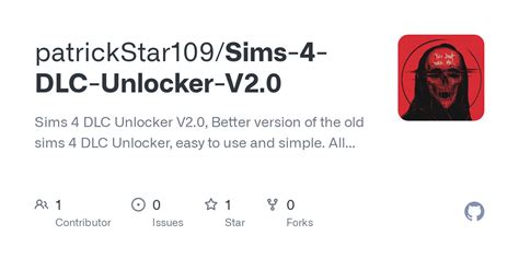 GitHub PatrickStar Sims DLC Unlocker V Sims DLC Unlocker