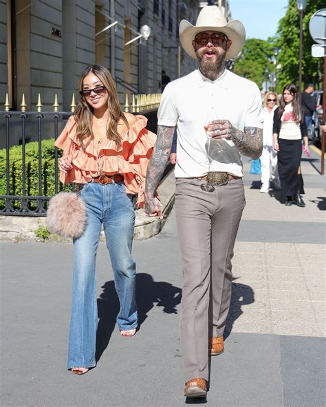 Post Malone Flaunts His New Relationship In Paris After Splitting From