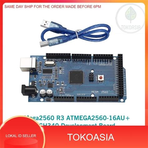Local Stock Mega R ATmega AU CH Development Board With USB Cable For Arduino