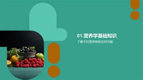 营养与成长 Ppt模板下载