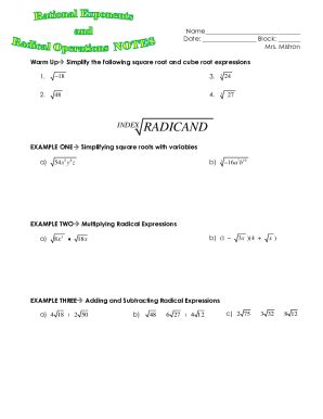 Fillable Online The Easiest Way To Simplify Cube Root Expressions With Fax Email Print