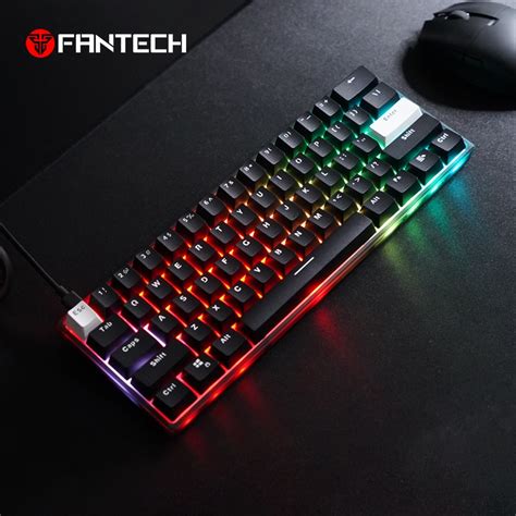 Jual Keyboard Gaming Wireless Mechanical RGB Hotswap Fantech MAXFIT61 FROST Wireless MK857 FROST