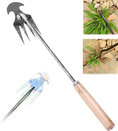 Outil De Désherbage Avec Désherbeur à Main En Acier Au Manganèse à 4 Dents Outil De Désherbage