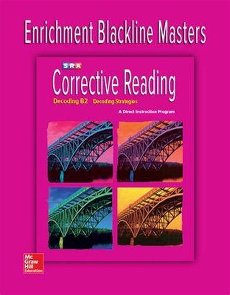 Corrective Reading Decoding Level B2 Enrichment Blackline Master Corrective Reading