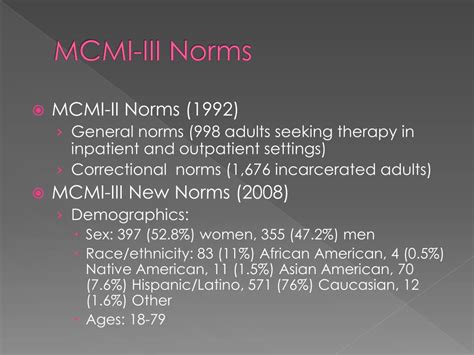 Ppt Millon Clinical Multiaxial Inventory Iii Mcmi Iii Powerpoint