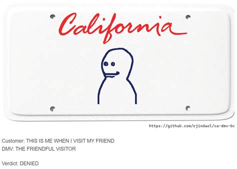 Dmv The Friendful Visitor Bro Visited His Friend Friendpilled