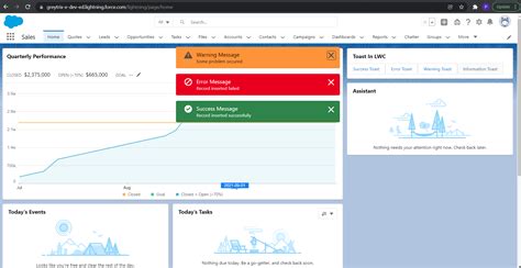Toast Message In Lightning Web Component