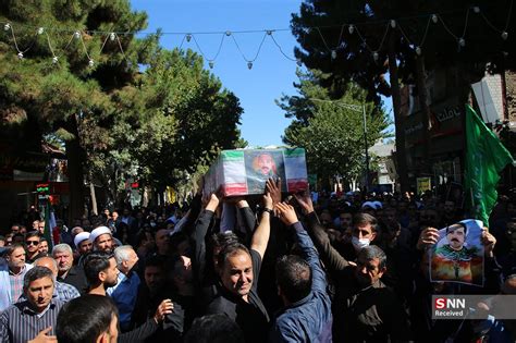 مراسم تشییع پیکر شهید جلال اسدی