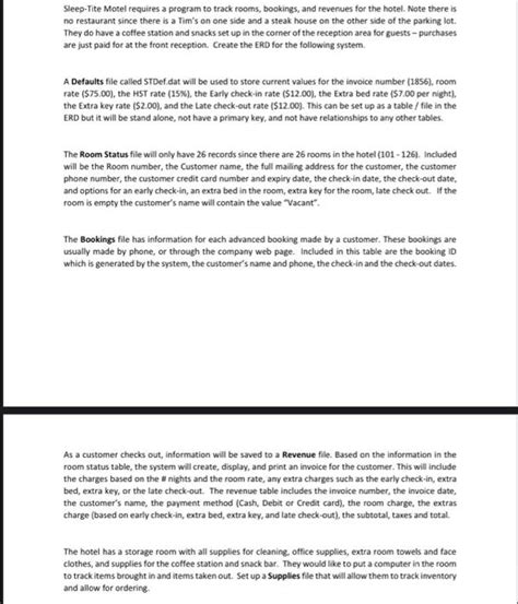 Solved Heres Some Info On An Erd I Have Created And Below