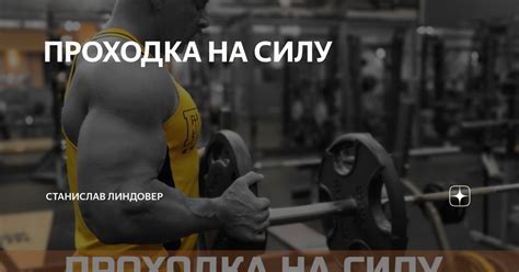 ПРОХОДКА НА СИЛУ Станислав Линдовер Дзен