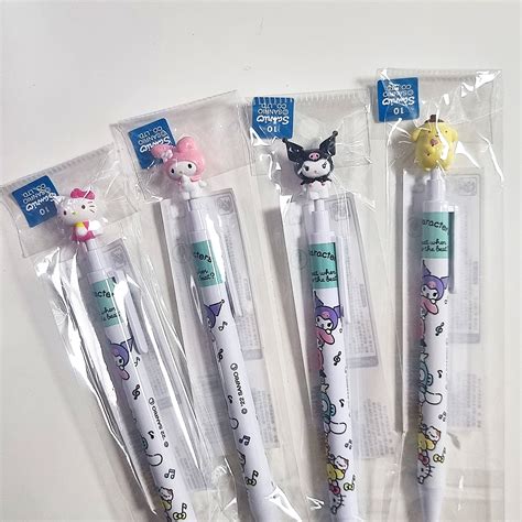 덤 증정🤍 산리오 마스코트 피규어 볼펜 마이멜로디 쿠로미 폼폼푸린 헬로키티 키티 다꾸 다이어리꾸미기 공부 시험 수험생 고등학생 새학기 신학기 문구 메모 에이블리