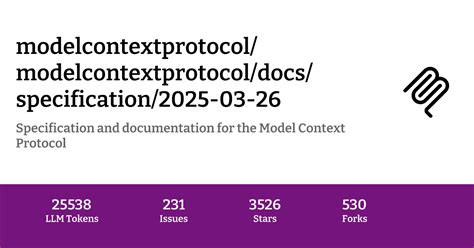 Github Modelcontextprotocolmodelcontextprotocol Llm Context