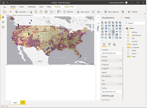 Get Started With Azure Maps Power Bi Visual