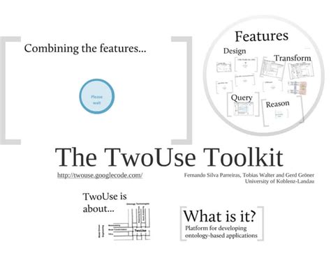filling the gap between semantic web and mde integrating owl sparql and uml with twouse toolkit