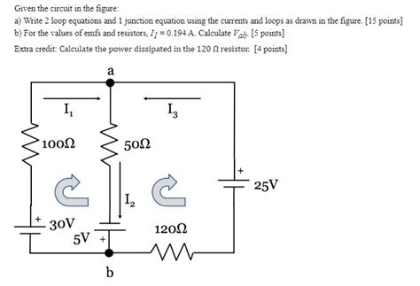 Solved Given The Circuit In The Figure A Write Loop Chegg Com