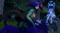 Post Animated DevilsCry Kindred Lamb League Of Legends Neeko Source Filmmaker Webm Wolf