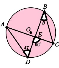 Angles In The Same Segment Are Equal Steps Examples Worksheet