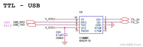 单片机学习记录一：c8t6原理图 梦想 dream的博客 csdn博客