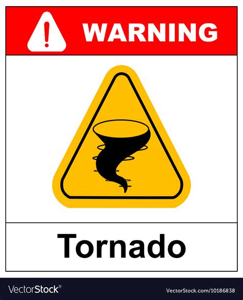 Tornado Warning Sign Understand Tornado Alerts