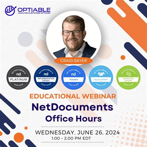 Netdocuments Office Hours Optiable