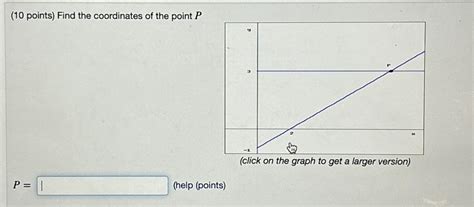 Solved Points Find The Coordinates Of The Point Chegg