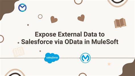 expose external data to salesforce via odata in mulesoft