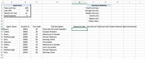 Solved A Click Cell E13 And Insert A Lookup Function That