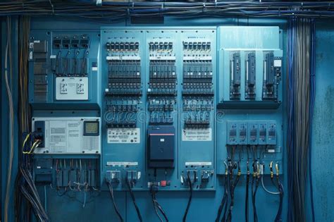 Exploring The Intricate Design Of A Modern Electrical Control Panel