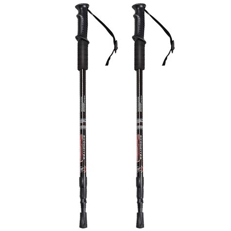 Generic Pair 2 Trekking Walking Hiking Sticks Poles Alpenstock Anti