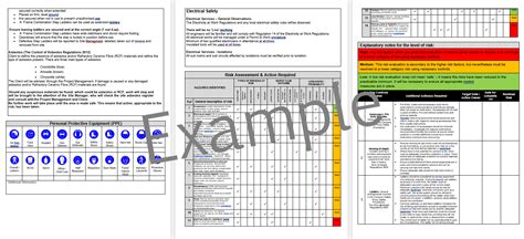 Blank Risk Assessment Method Statement Rams Lisa Colliss