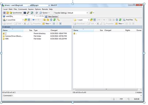 how to connect ftp through winscp application qualispace knowledge base