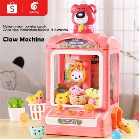 Jual Jojotoy Claw Machine Toy Mesin Capit Mini Mainan Claw Game Mainan Mesin Capit Boneka Dengan