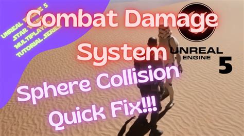 unreal engine 5 sphere collision quick fix youtube