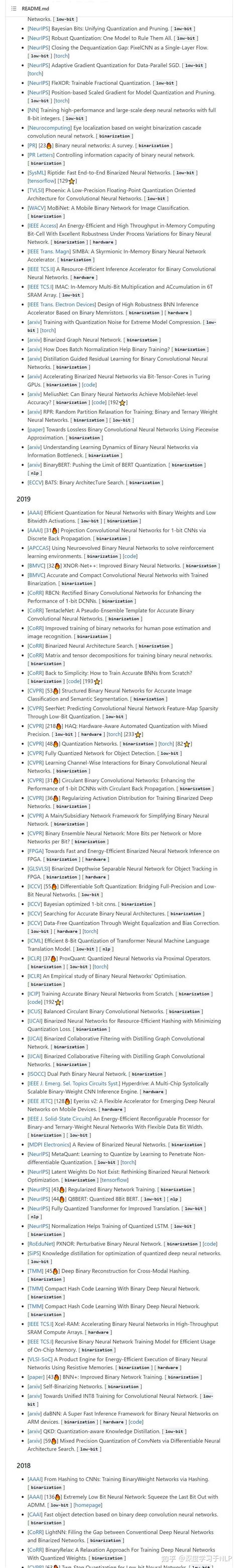 历史最全模型压缩相关方法、论文、代码等资源整理分享 知乎
