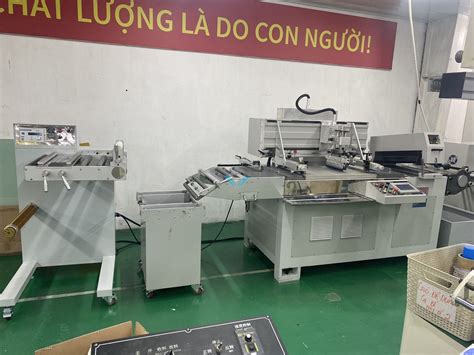 MÁY IN LỤA CUỘN LABEL UV CỤC BỘ