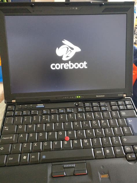 Finally Got Around To Installing Coreboot On My X200 R Thinkpad