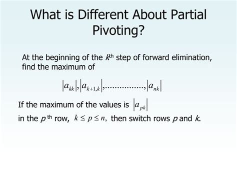 Lecture0003 Numerical Methods Topic 3 Solution Of Systems Of Linear Equations Lectures Pptx