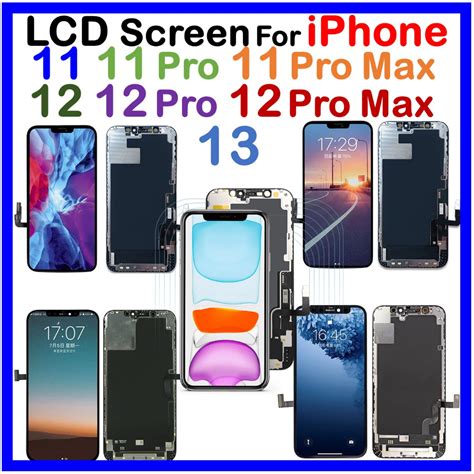 OLED Full Set LCD Screen Fit With IPhone IPh Pro IPh Pro Max Pro