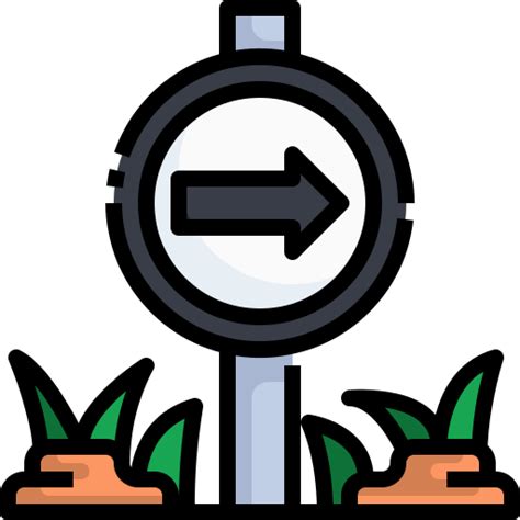 Direction Guidepost Road Sign Signpost Traffic Icon Download On