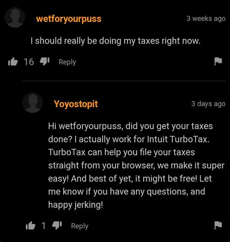 Turbotax 💀 R Pornhubcomments