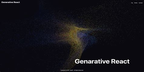 GitHub HppRC Generativereact Art Generative Art Written In React