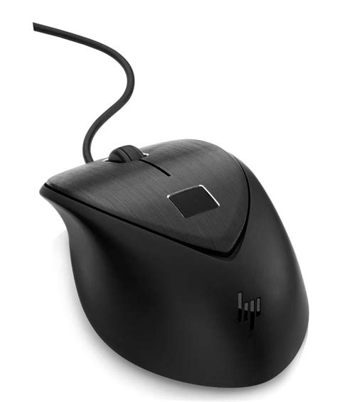 HP S USB Fingerprint Mouse Has A Built In Fingerprint Sensor For Windows Hello