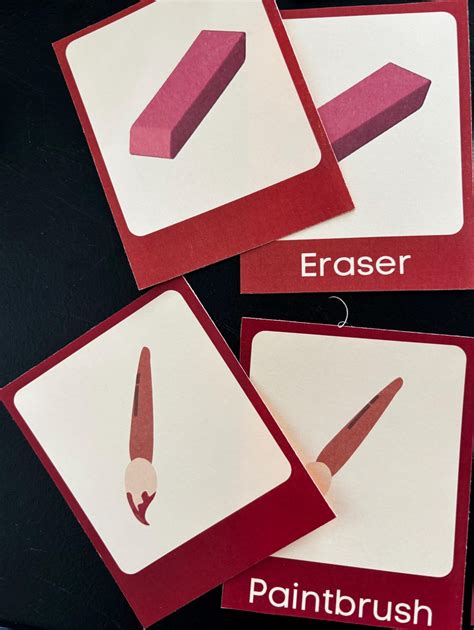 Aba School Tact Flashcards Etsy