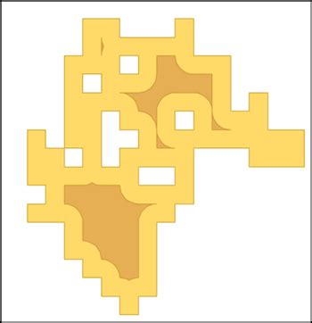 Buffer Buffered Polygon Is Not As Expected Qgis Geographic Information Systems Stack Exchange