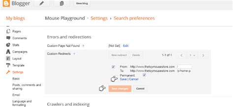 how to create a static home page on blogger