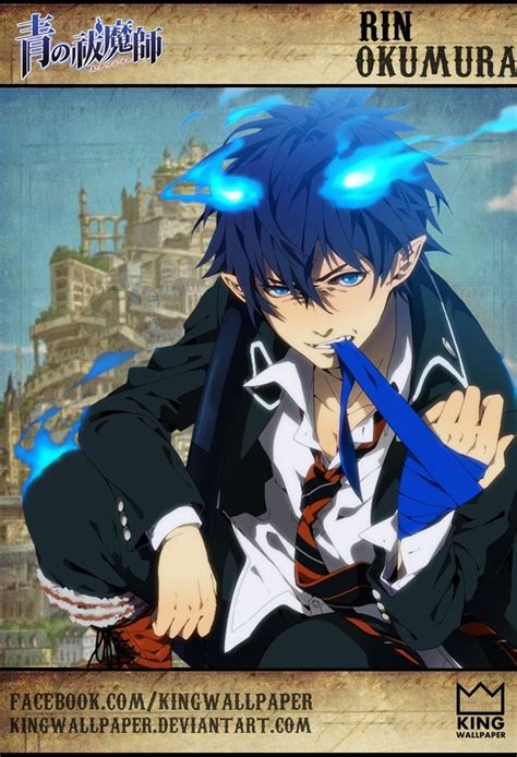 Rin Okumura Kingcards By Kingwallpaper Rin Okumura Blue Exorcist Rin
