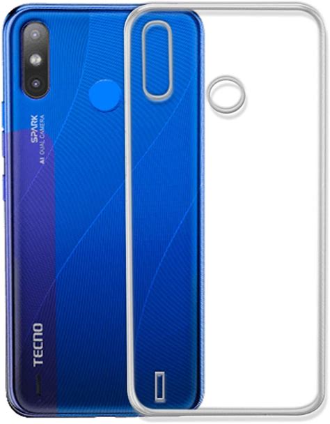 Tecno Spark Air Flexible Transparent Back Cover Amazon In Electronics