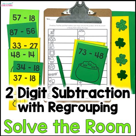 Three Digit Subtraction 2 Interactive Worksheet Worksheets Library